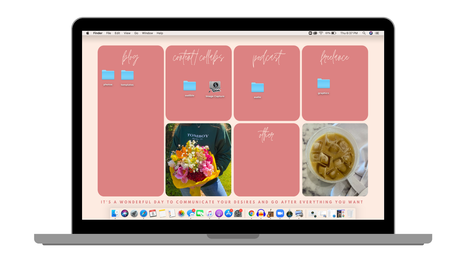 How To Organize Your Desktop with Custom Templates – Megan Burton